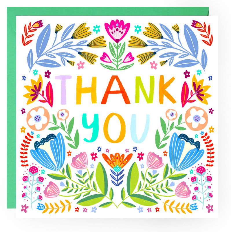 Thank You Card – The Sunshine Bindery