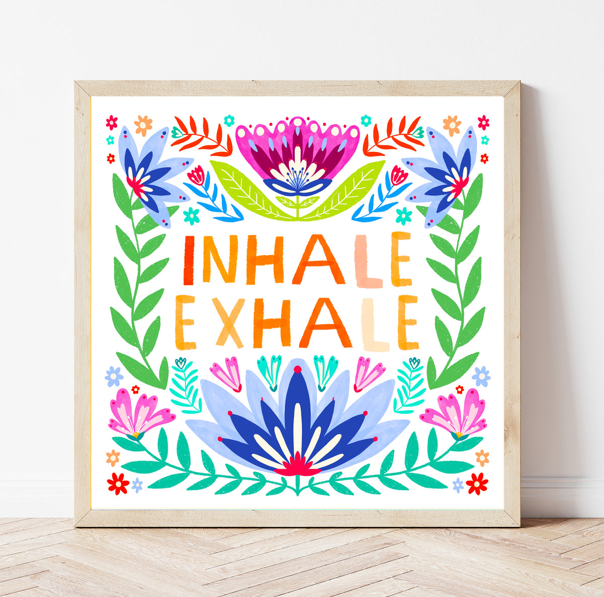 Inhale Exhale Print – The Sunshine Bindery